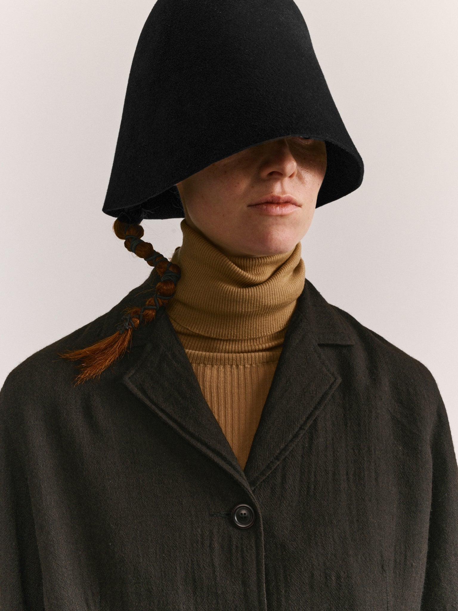 FELT HAT - BLACK – Casey Casey