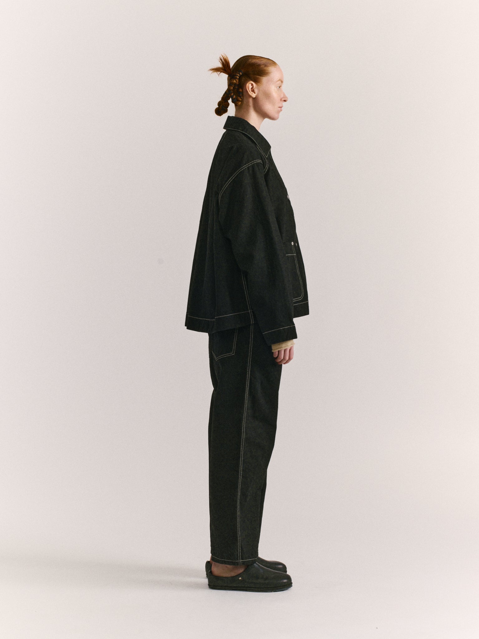 PAULO PANT - DENIM - BLACK – Casey Casey