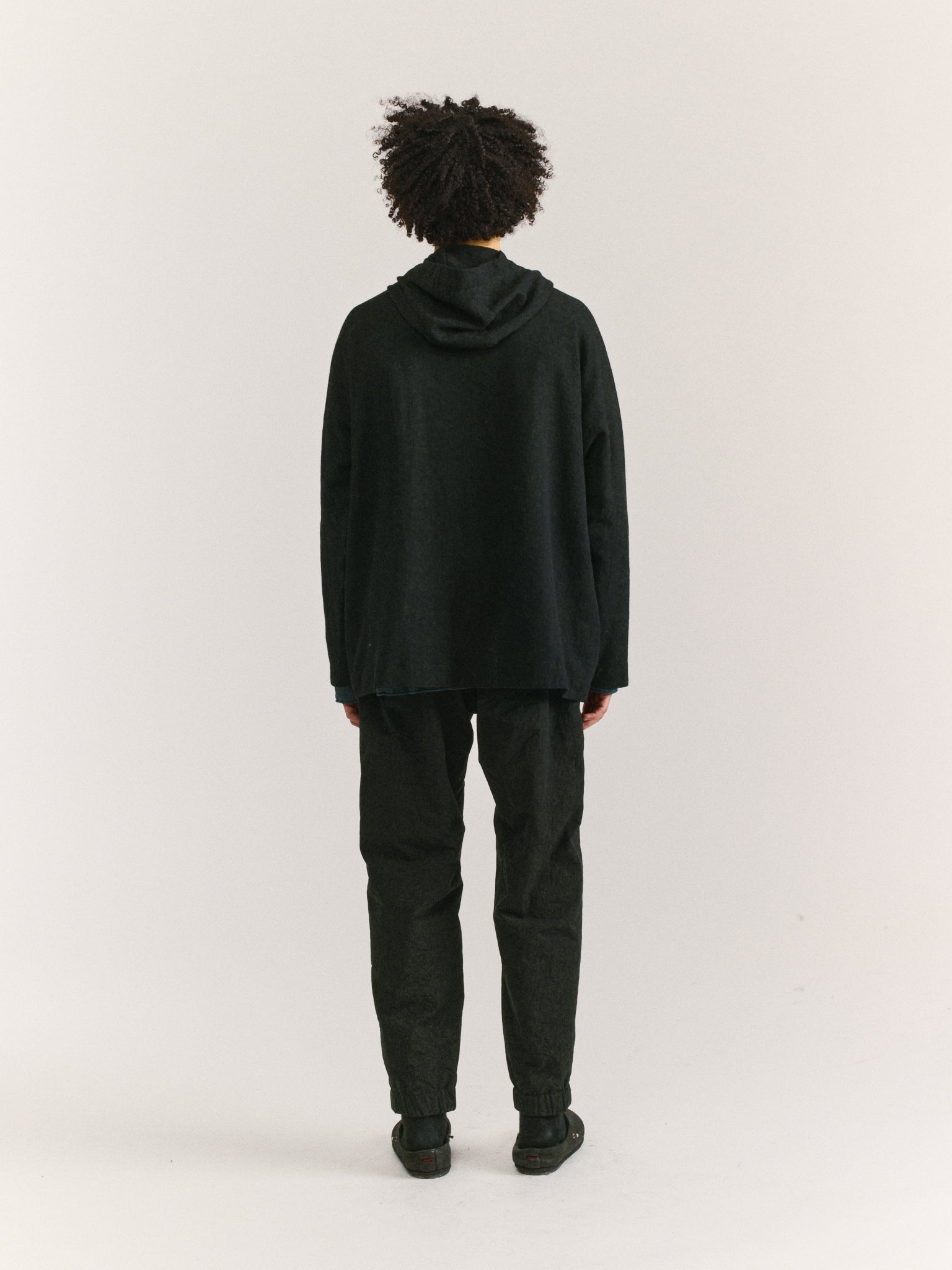 HIGA HOOD- FOSCA - BLACK – Casey Casey