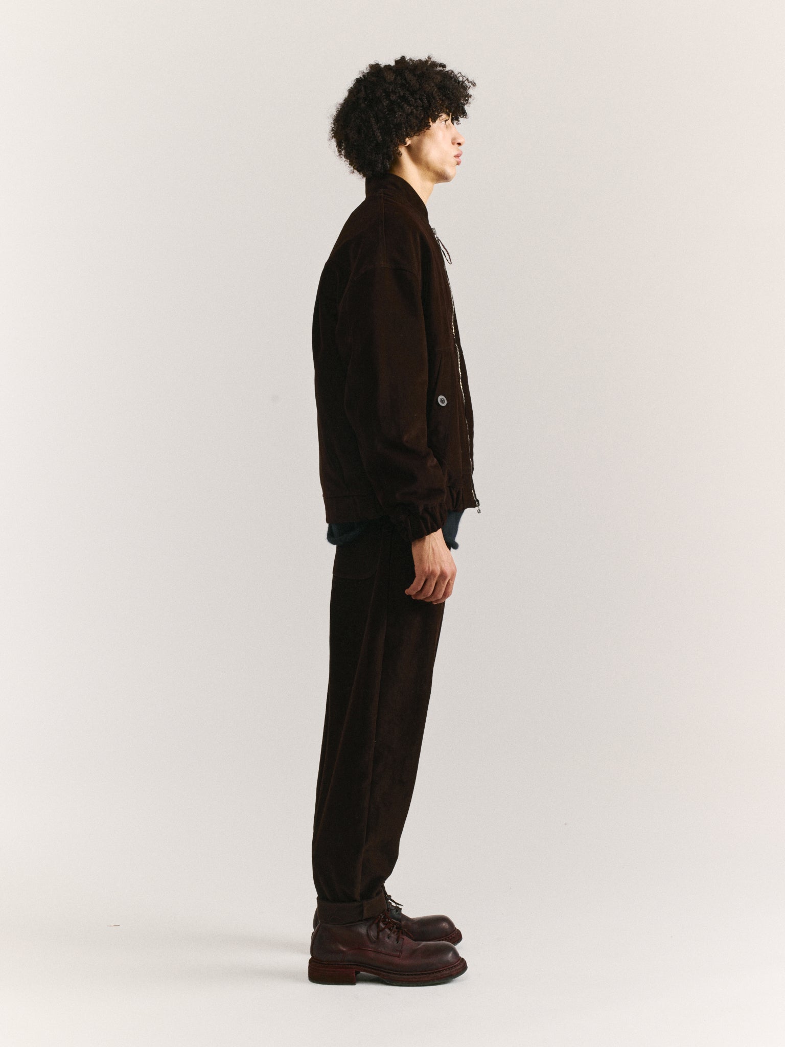 MIKA BLOUSON - SOFTY - CHOCOLATE – Casey Casey