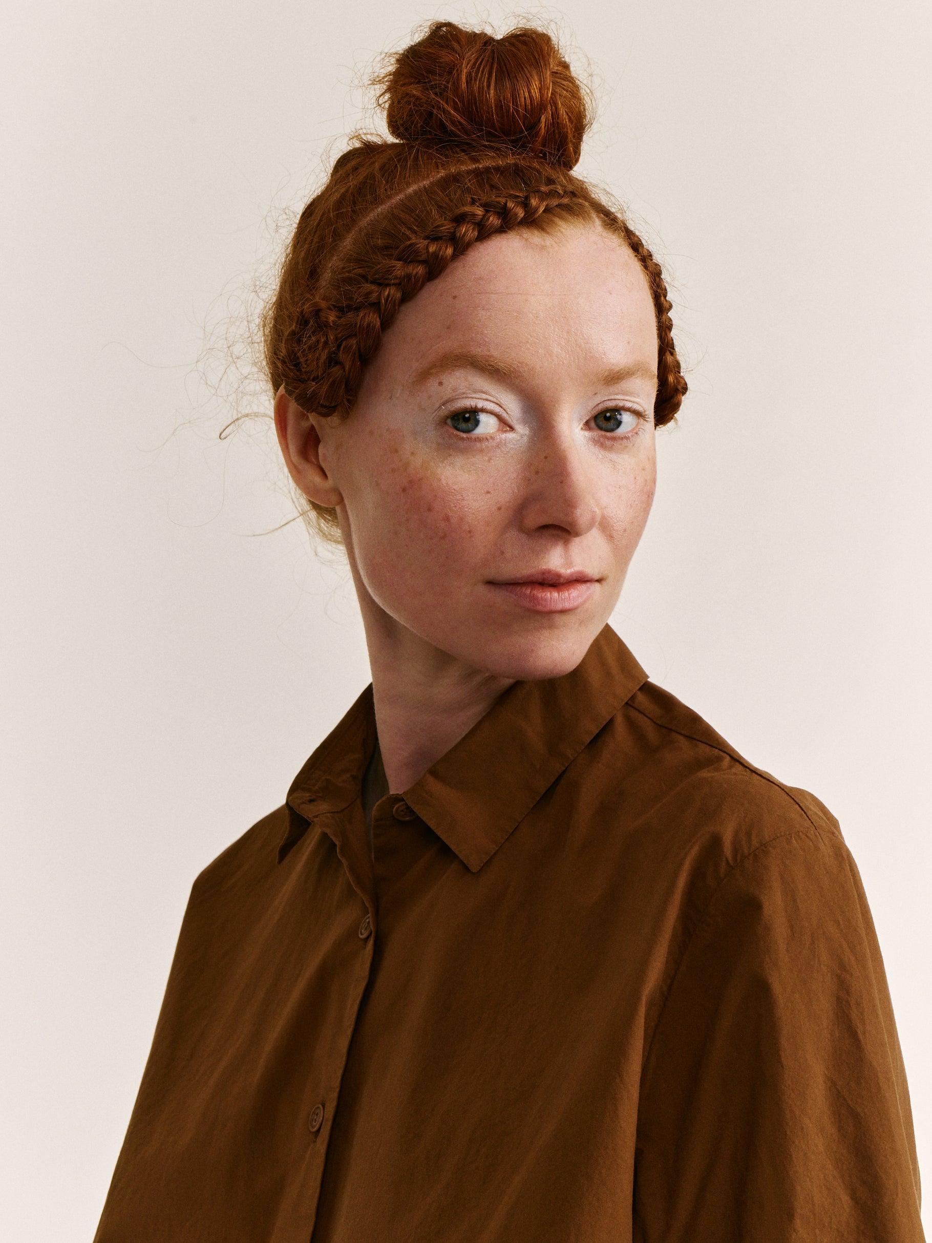 ATOLESS SHIRT - L COT - GINGER – Casey Casey