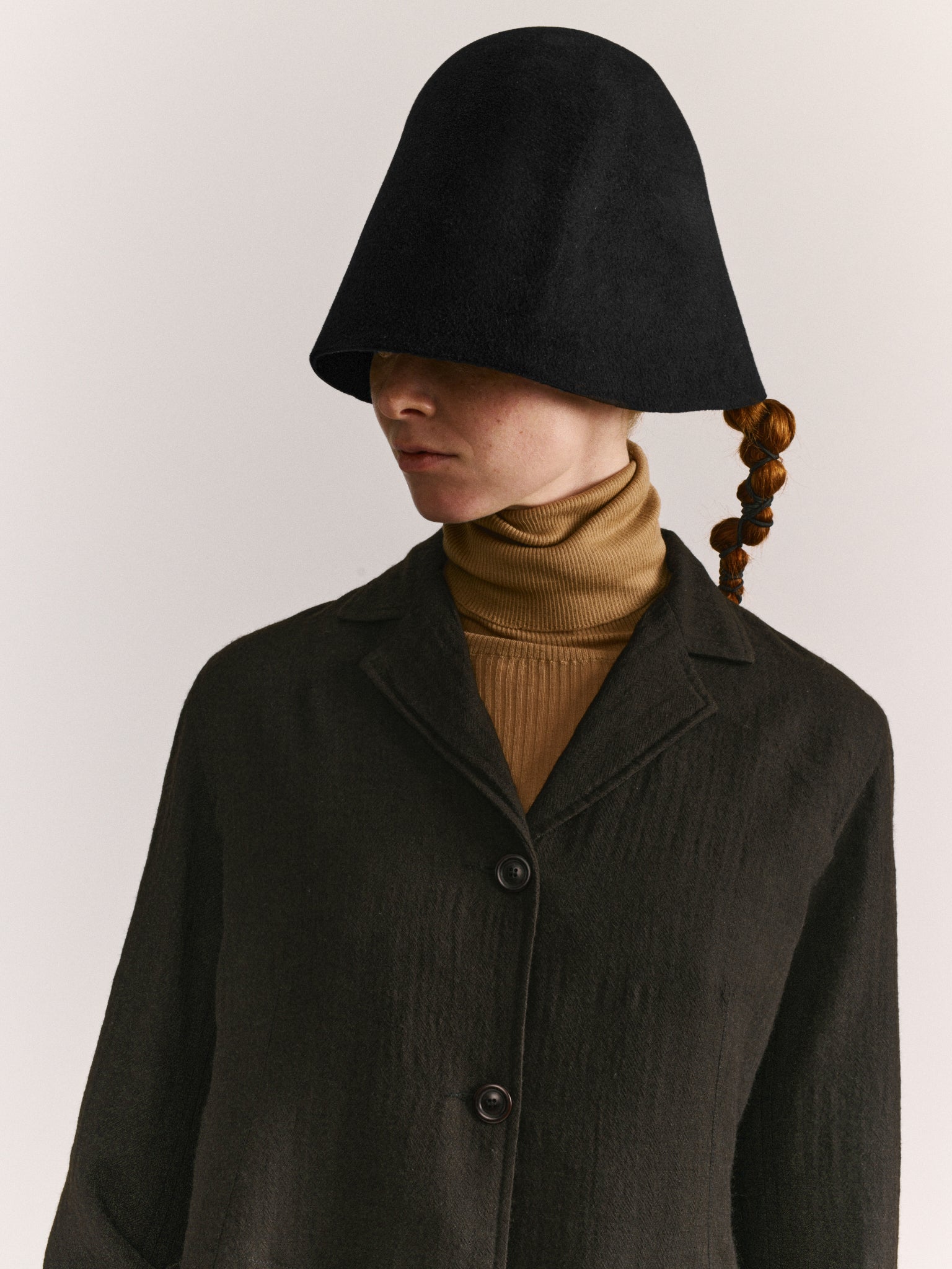 FELT HAT - BLACK – Casey Casey